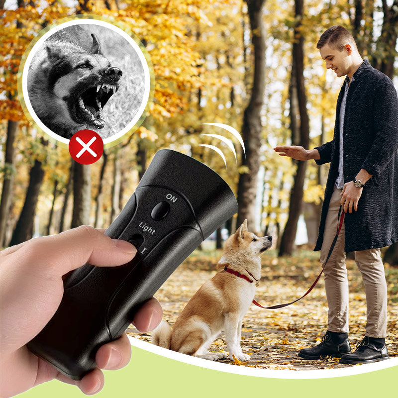 Compact Portable Ultrasonic Dog Deterrent – angalty
